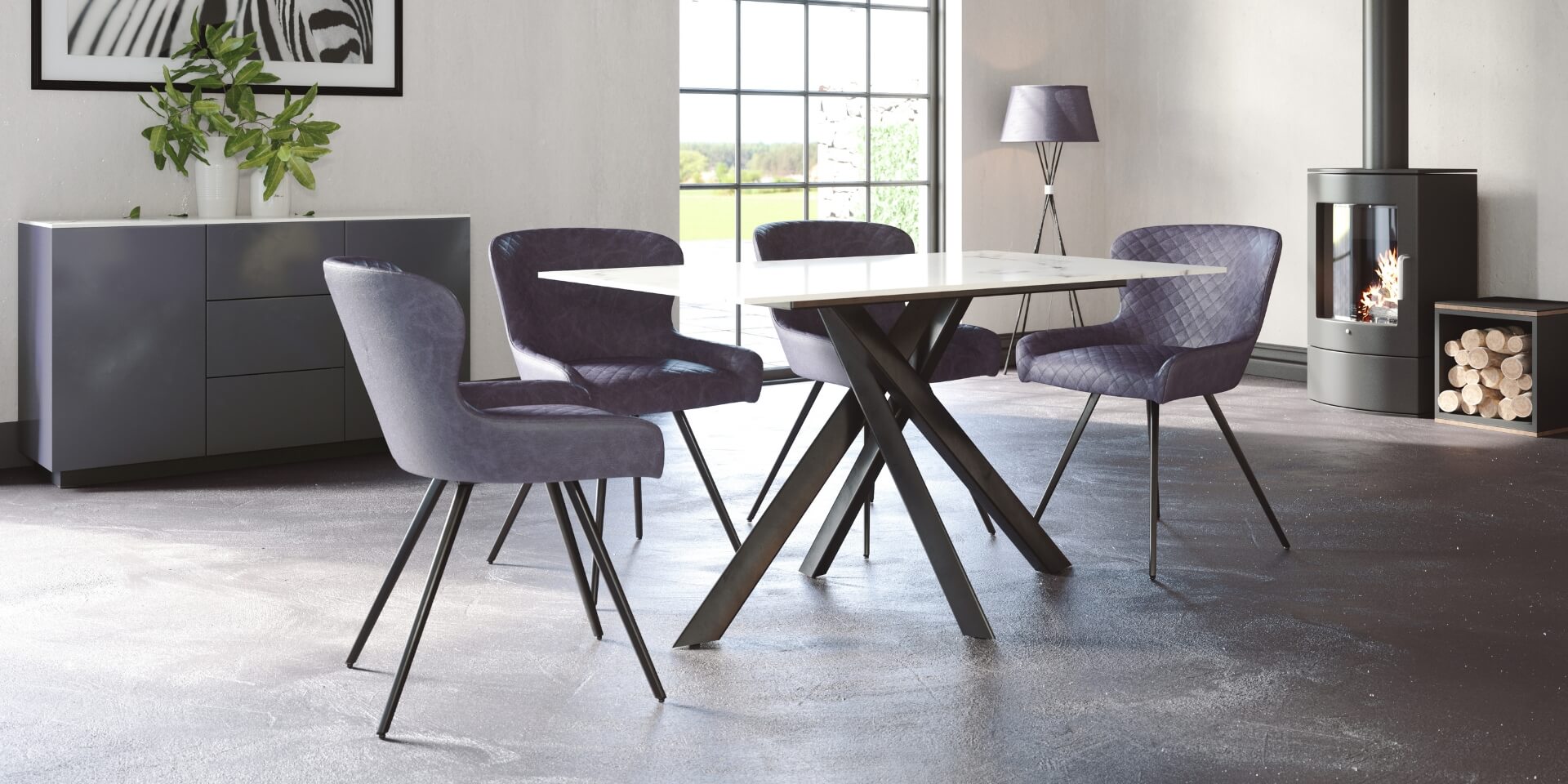 Alexa Dining Range | Contemporary Twist On Dining – Ward Brothers Furniture