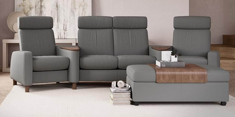 Footstools | Leather & Fabric | Ercol, G Plan & Stressless – Ward ...