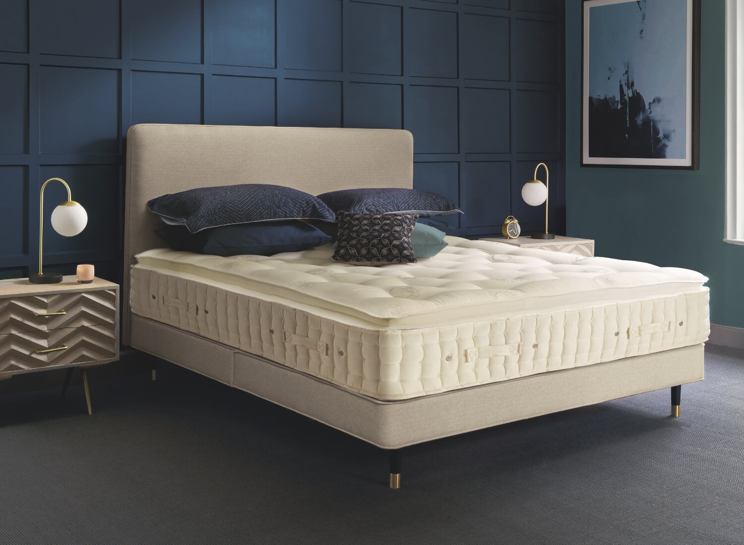 Hypnos Walbury Platform Top Divan Set – Ward Brothers Furniture